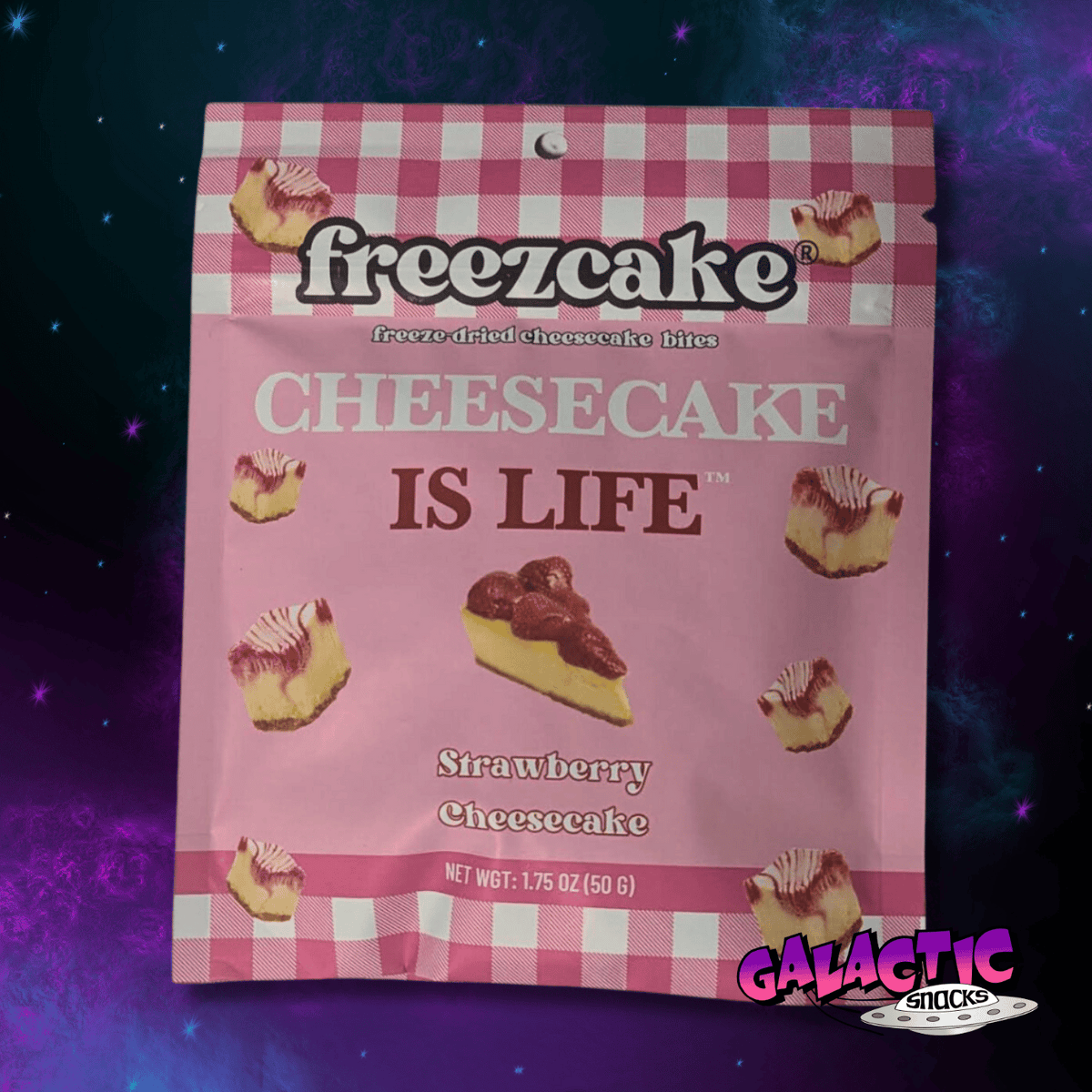 Freeze Dried Strawberry Cheesecake – Galactic Snacks