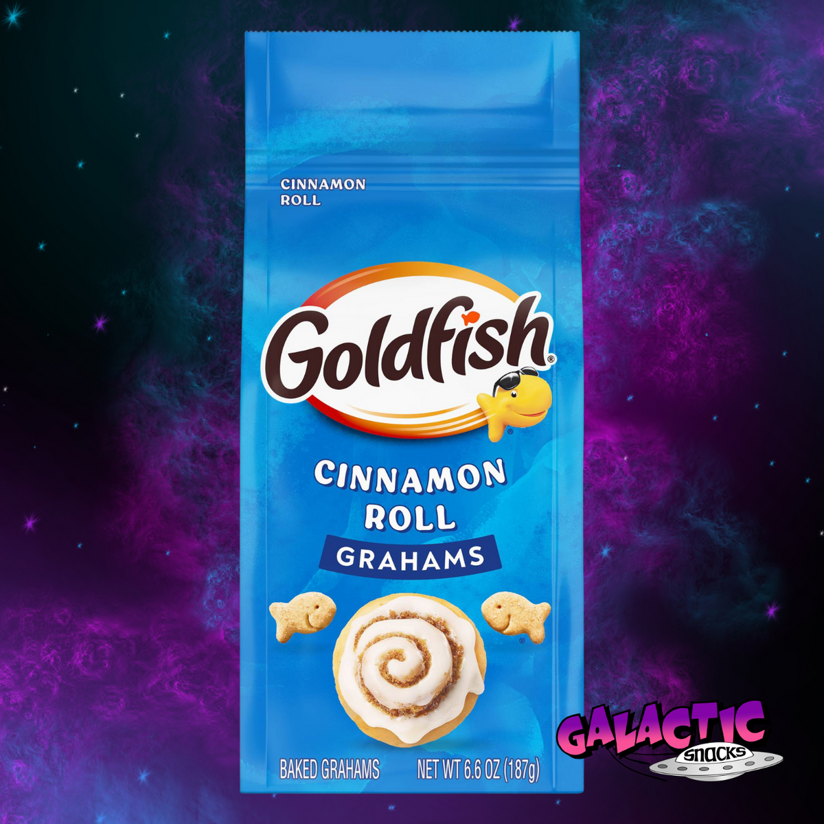 Goldfish - Cinnamon Roll Grahams (Limited Edition) - 187g – Galactic Snacks