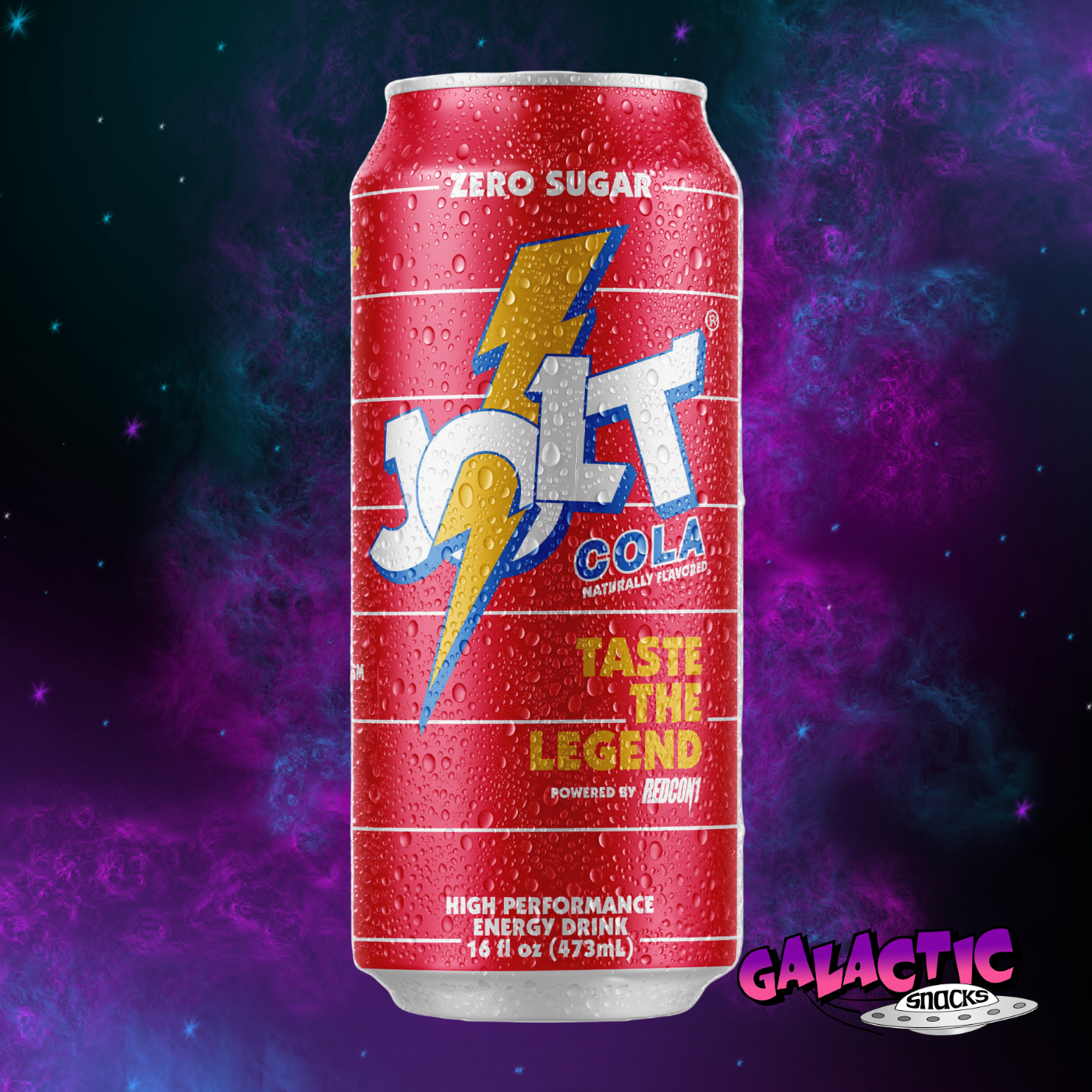 Jolt Cola - Energy Drink (Limited Edition) 16oz – Galactic Snacks