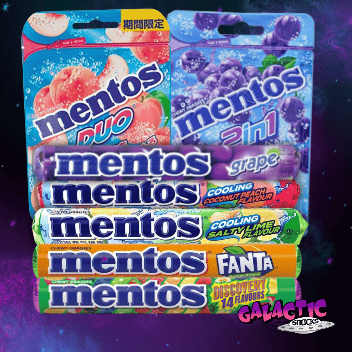 The Ultimate Mentos Bundle (Limited Edition) – Galactic Snacks