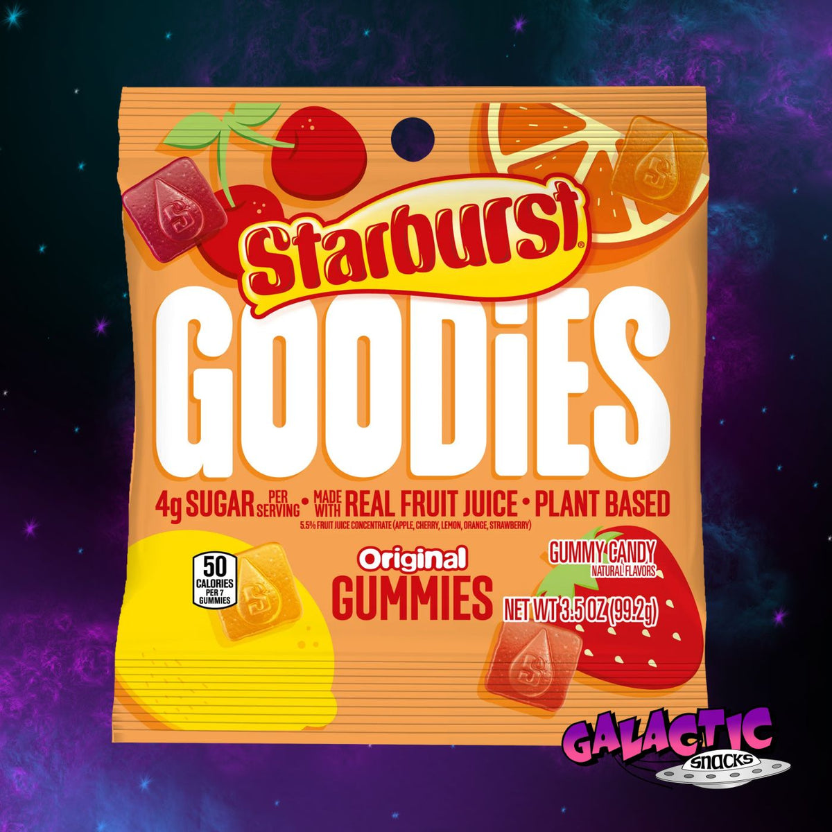 Starburst Goodies Original Gummies - 1.8oz – Galactic Snacks